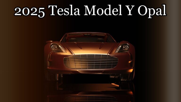 2025 Tesla Model Y Opal: Musk's Game-Changing Electric SUV
