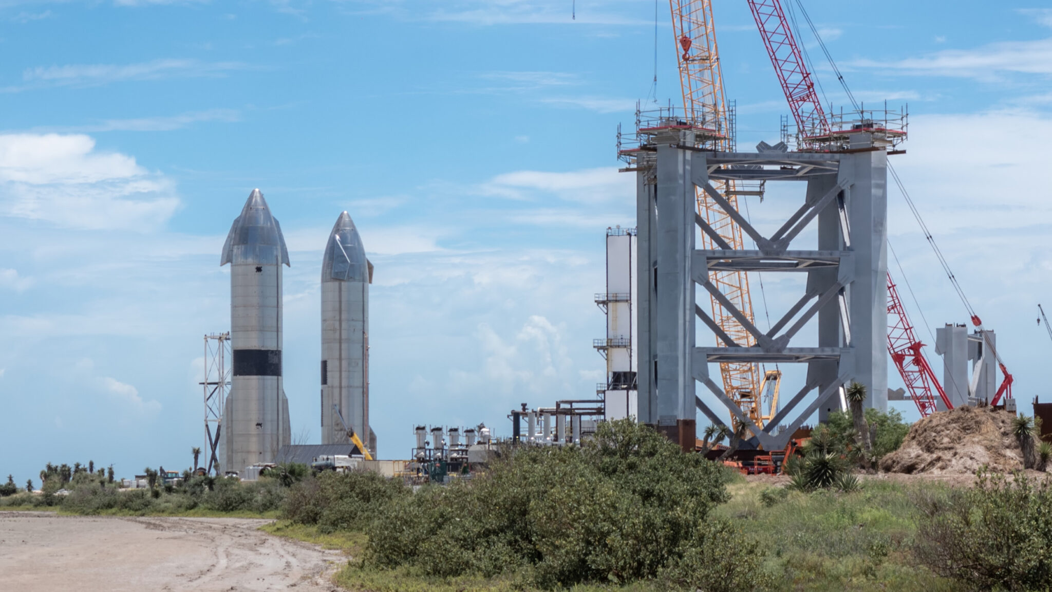 New SpaceX Starship Launch Pads are COMING Quickly! Never Seen Before