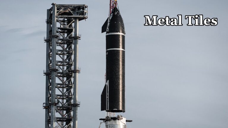 SpaceX Just Created The Impossible: Metal Tiles Surviving 1500°C Heat